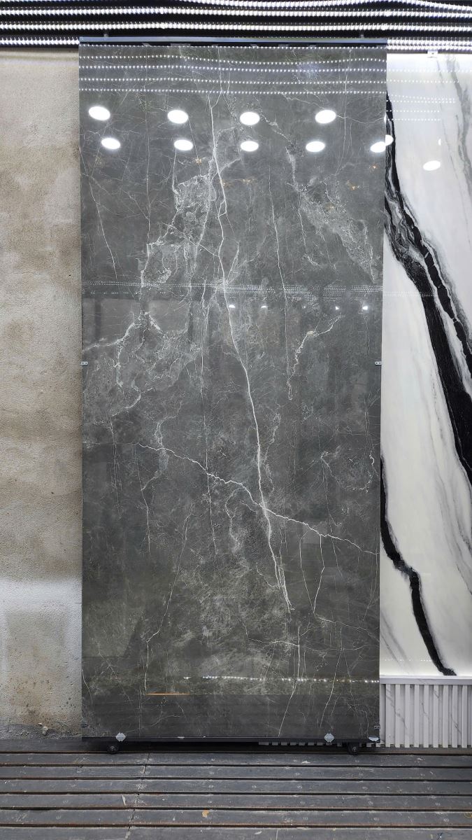 Đá nung kết Vasta Stone Armani Charcoal